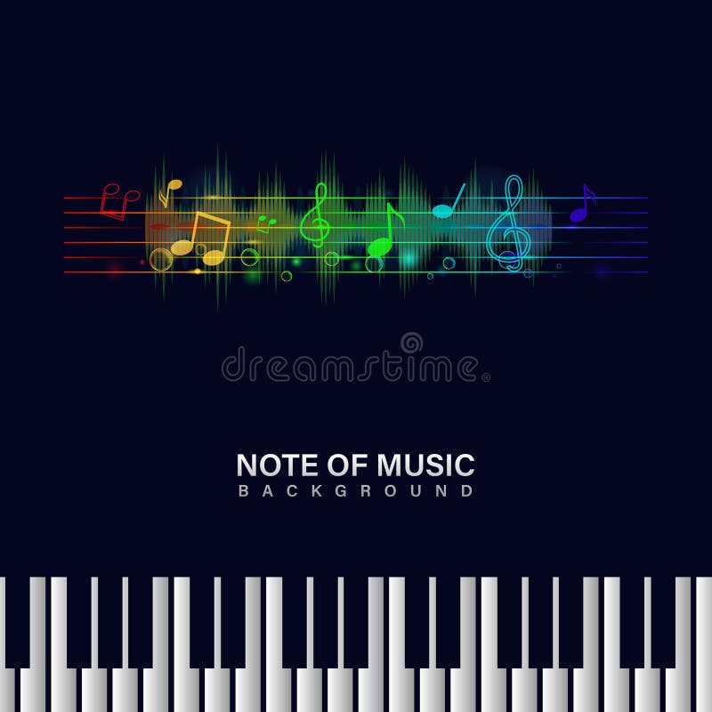 Piano Notes Poster Stock Illustrations – 2,351 Piano Notes Poster Stock ...