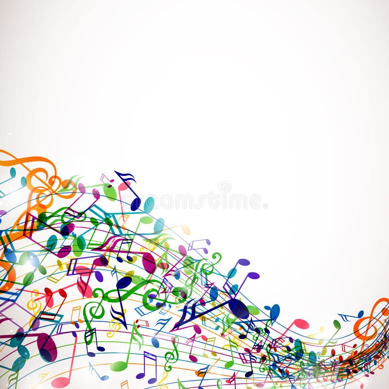 Colorful Musicnotes Stock Illustrations – 39 Colorful Musicnotes Stock ...