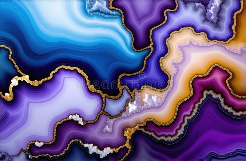 A Colorful Mystical Background at 5-12-2024 Stock Illustration ...