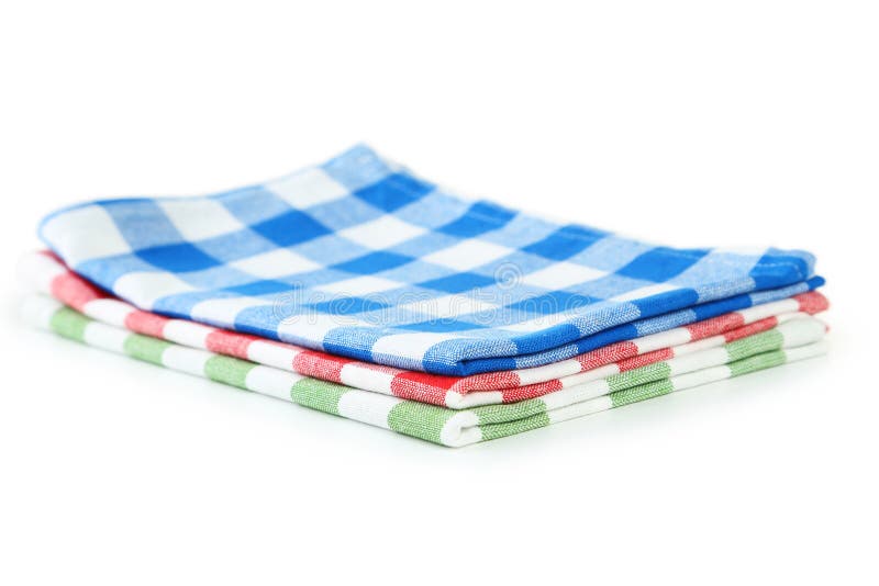Colorful napkins stock image. Image of dishware, green - 57415753