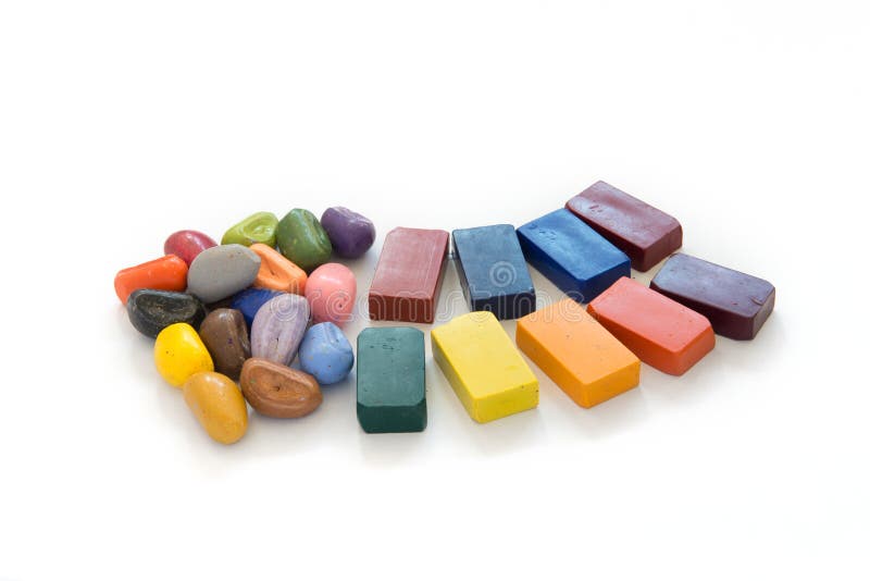Colorful natural crayons stock photo. Image of yellow - 28877128