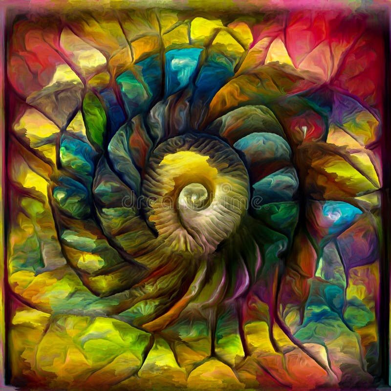 Colorful Nautilus stock image. Image of aquatic, design - 277257101