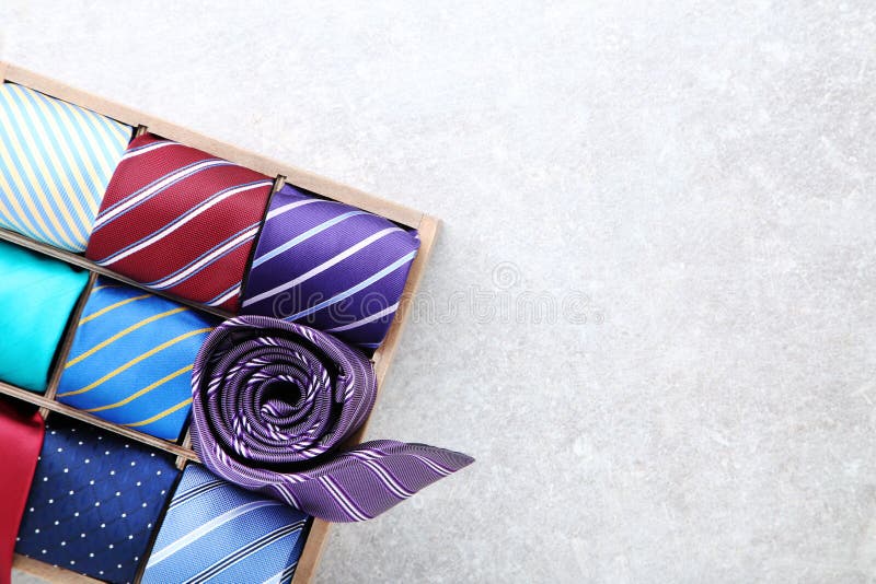 Colorful neckties stock image. Image of garment, male - 190712785