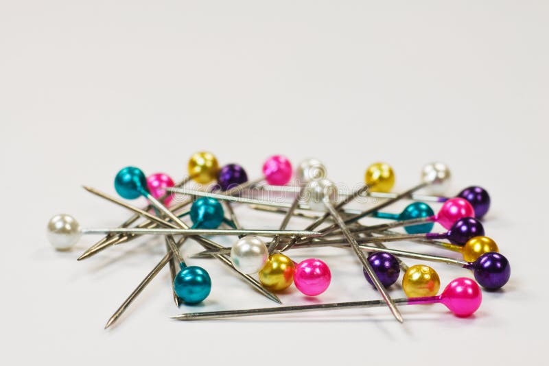 Colorful needles stock image. Image of colors, household - 13148695