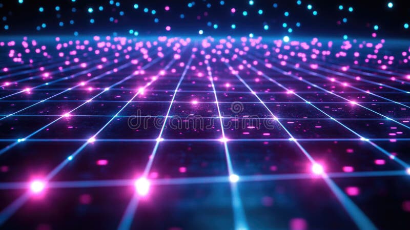 Pulse-Beam LED Lighting Grid Stock Image - Image of gift, marble: 359769285