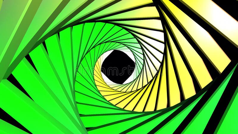 Colorful Neon Tunnel. the Odd Loop Stock Video - Video of dark ...