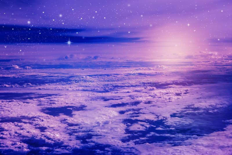 Colorful night sky stock photo. Image of night, astrology - 134012864