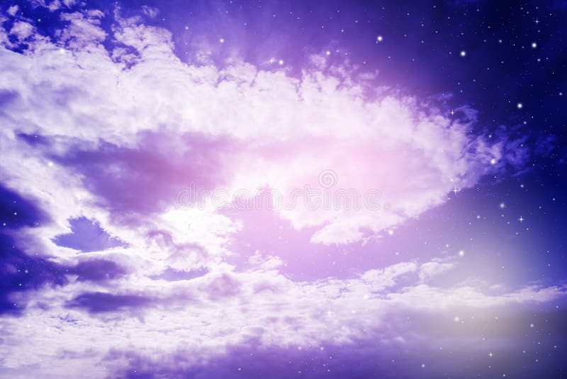 Colorful night sky stock photo. Image of paradise, cloud - 163705298