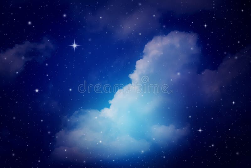 Colorful night sky stock photo. Image of blue, fantasy - 181034808