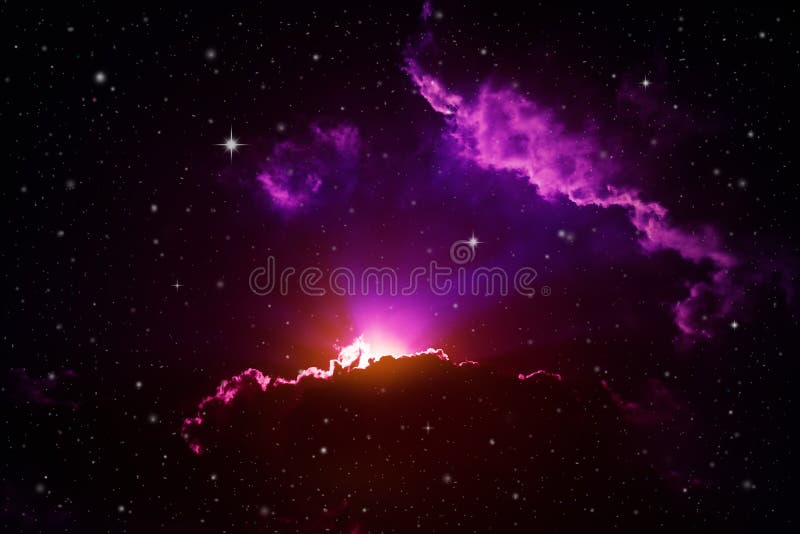 Colorful night sky stock photo. Image of fantasy, light - 118337036