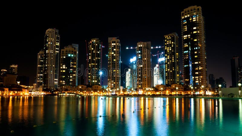 Colorful Night View of City Stock Image - Image of night, asia: 24068199