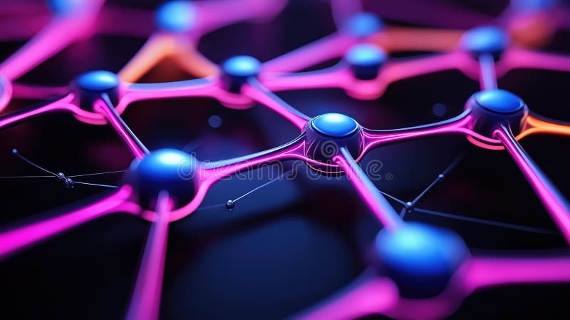 Connectivity and Patterns in Vibrant Digital Network Visualization ...