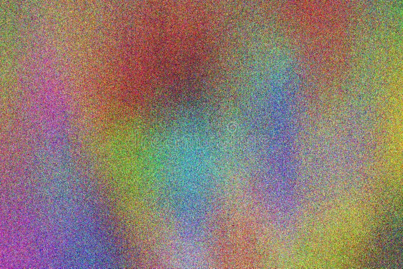 Colorful Noise Background Blue Orange Glitch Stock Illustration ...