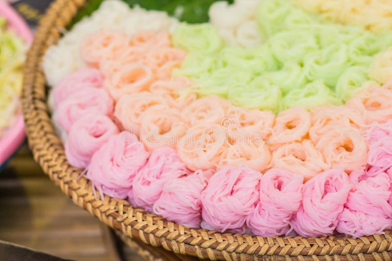 Colorful of noodles stock photo. Image of full, culture - 65588498