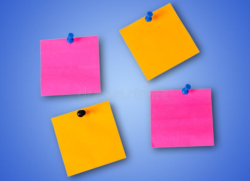 Color Notes stock image. Image of element, arts, attachment - 12535665