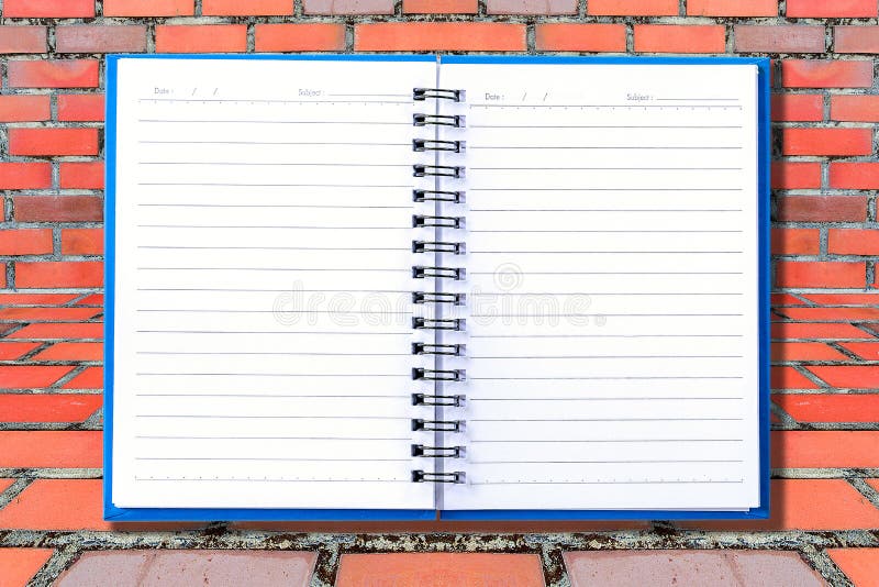 Colorful note book. stock photo. Image of isolated, clean - 68047830