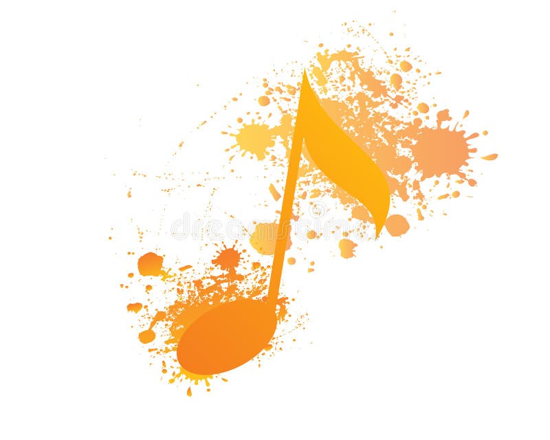 Colorful Note in the Splash Vector Stock Vector - Illustration of ...