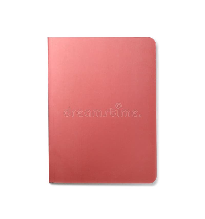 Colorful Notebook on White Background Stock Image - Image of elementary ...