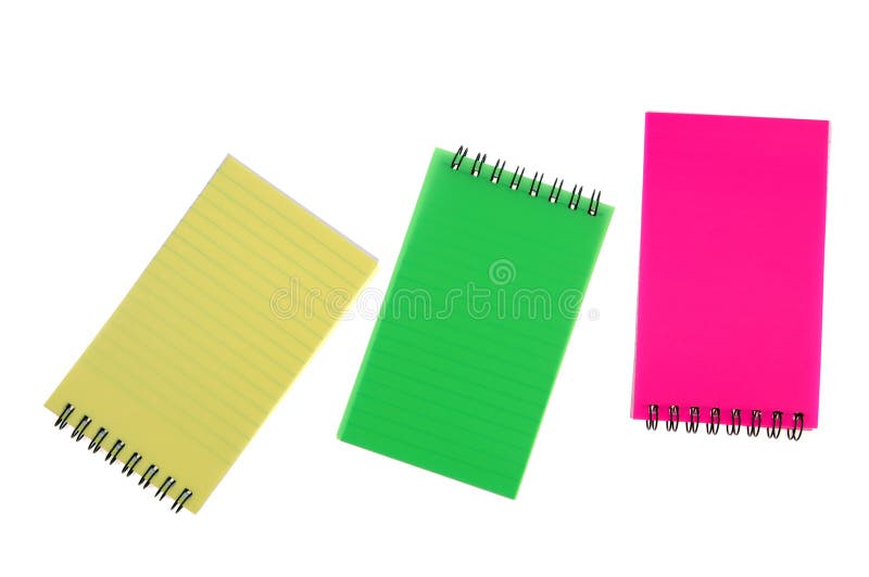 Colorful notebooks stock photo. Image of supply, notebook - 6885228