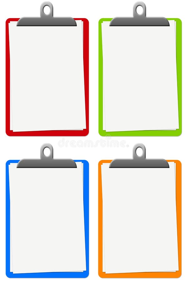 Colorful notepads stock illustration. Illustration of business - 24416811
