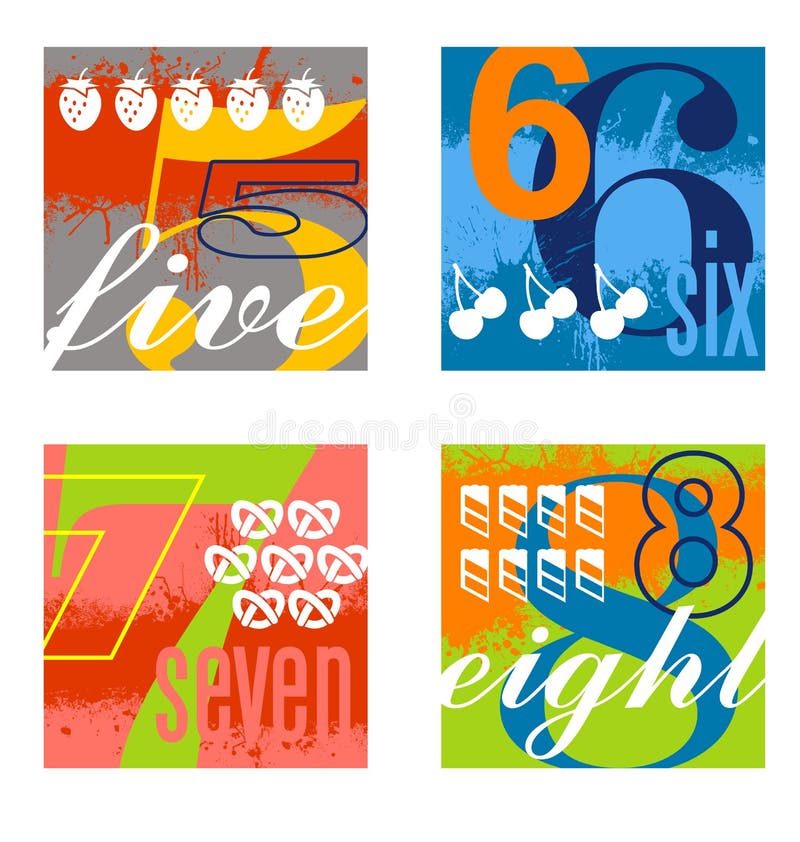 Illustrated Spring Word Collage Design Stock Vector - Illustration of ...