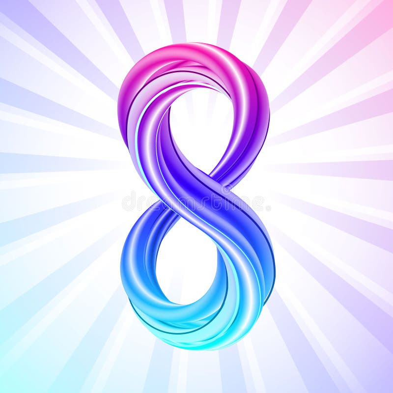 Eight Icon and Women with Pink Happy International Women`s Day Stock ...