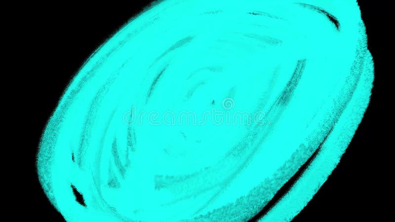 Creative Animated Numbers and Shapes Swirling on a Black Background ...