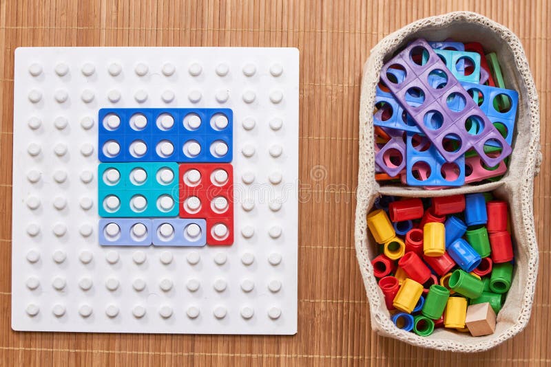 Colorful numicon set stock image. Image of childhood - 119271803