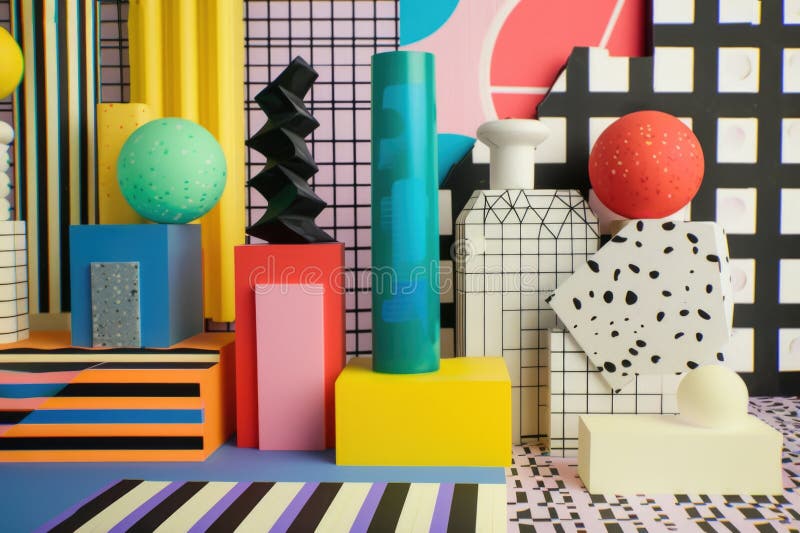 Colorful Objects Arranged on a Table, Suitable for Various Projects ...