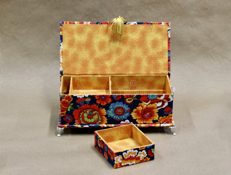 Colorful Objects Made of Paperboard and Fabric Stock Image - Image of ...