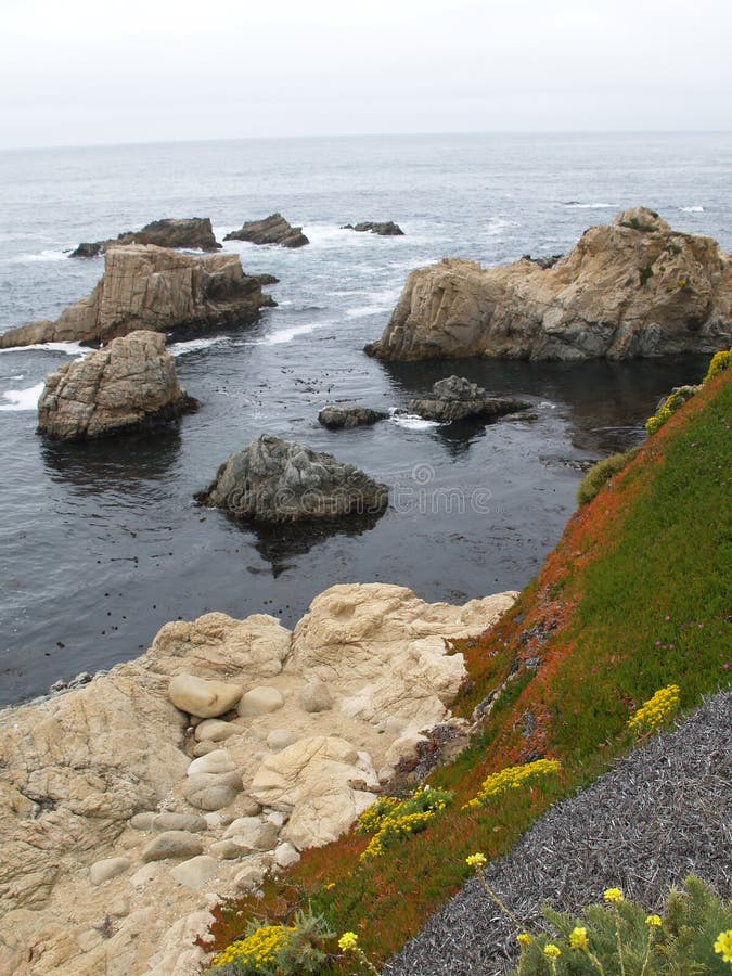 Colorful ocean views stock photo. Image of hiking, bright - 20036012