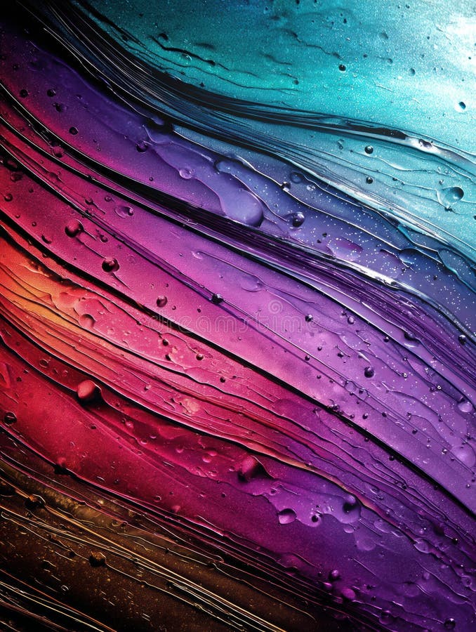 Colorful Oil Slick Texture Creating a Vibrant Backdrop for Product ...