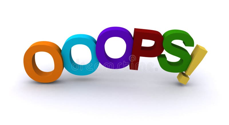 Oops Stock Illustrations – 11,778 Oops Stock Illustrations, Vectors ...