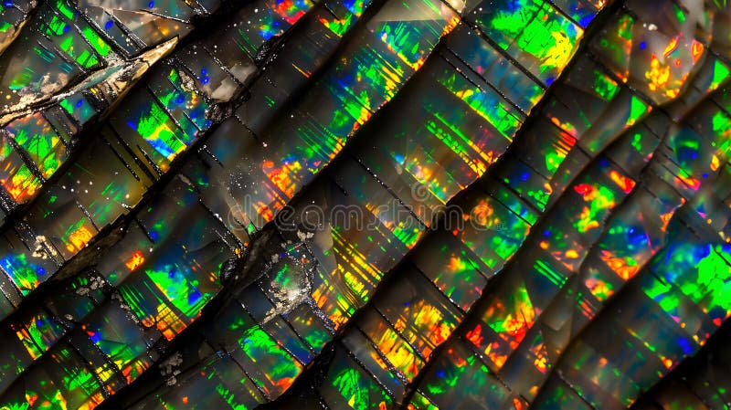 Colorful Opal Texture Background Showcasing Vibrant Hues and Intricate ...