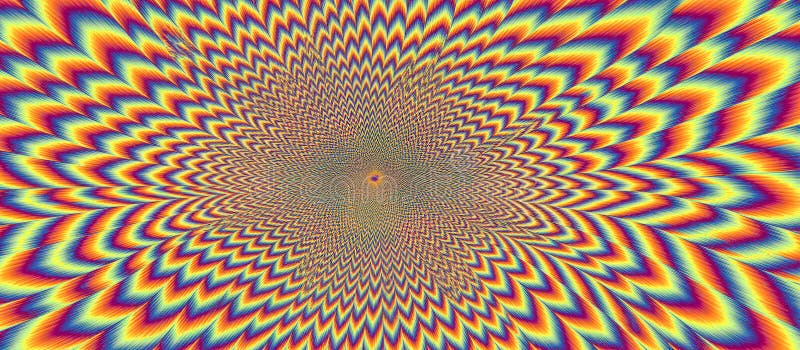 Psychedelic Visual Art with Vivid Colors and Hypnotic Design ...