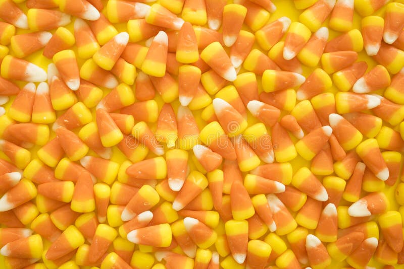 Orange and Yellow Candy Corn Background Stock Photo - Image of candy ...