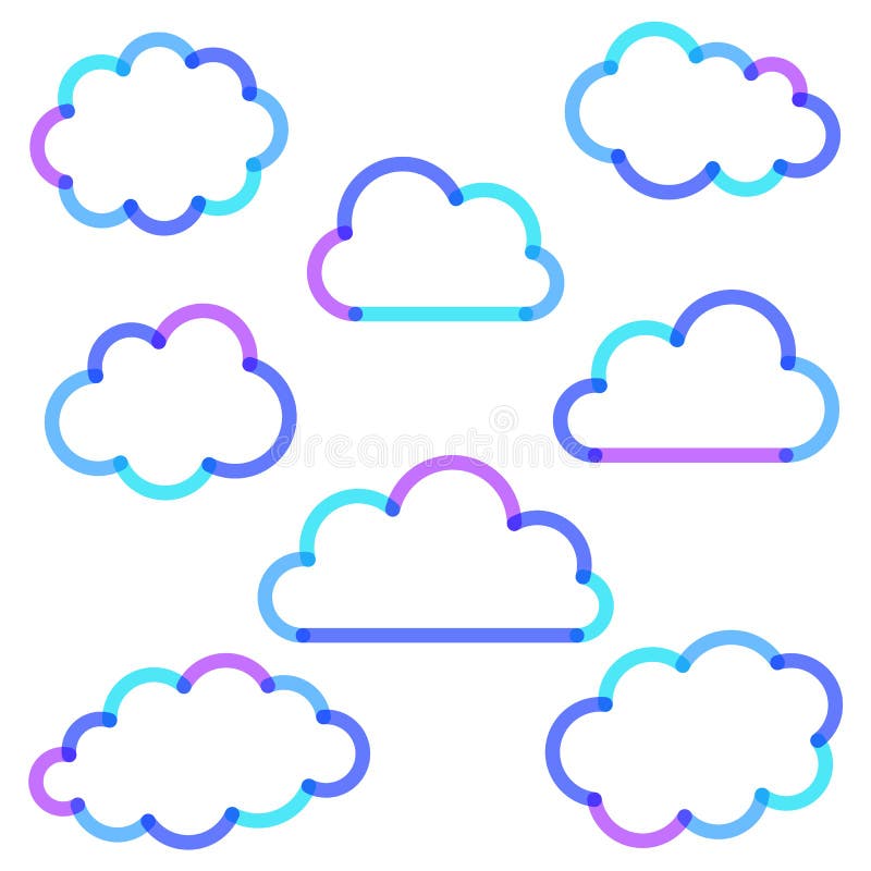 Clouds background stock vector. Illustration of billboard - 39300318