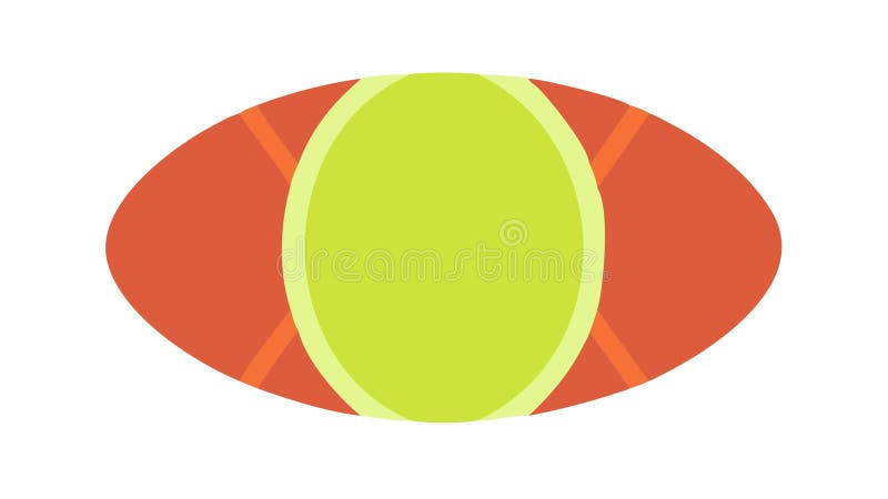 Colorful Oval Shape Icon, Abstract Design Element, Vector Design ...