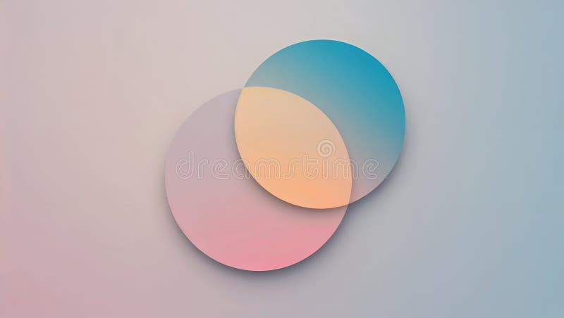 Colorful Overlapping Circles Create a Visually Engaging Abstraction in ...