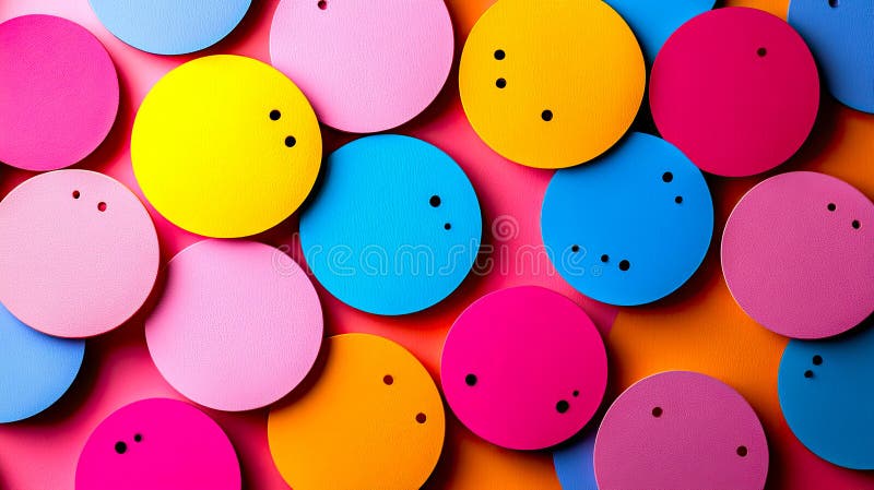 Colorful Overlapping Speech Bubbles Create a Vibrant Conversation ...