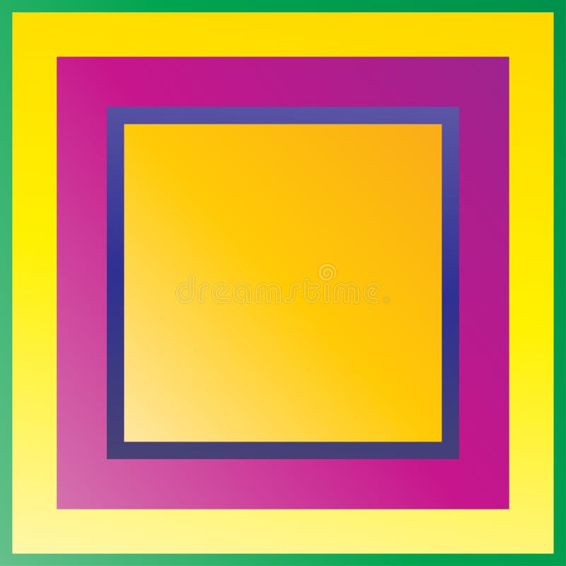 Colorful Overlapping Squares, Blocks Vector Illustration. Color Squares ...