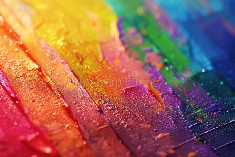 Colorful Paint Brushes stock photo. Image of colors - 372040524