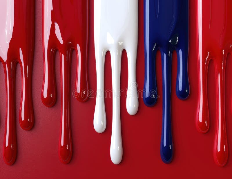 Colorful paint drips stock illustration. Illustration of artistic ...