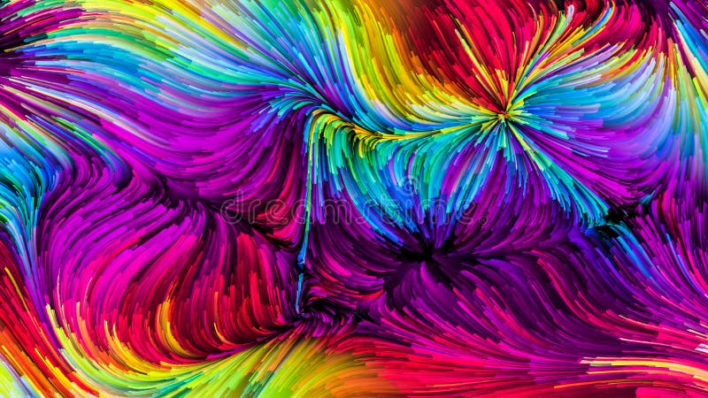 Colorful Paint Particles stock illustration. Illustration of background ...