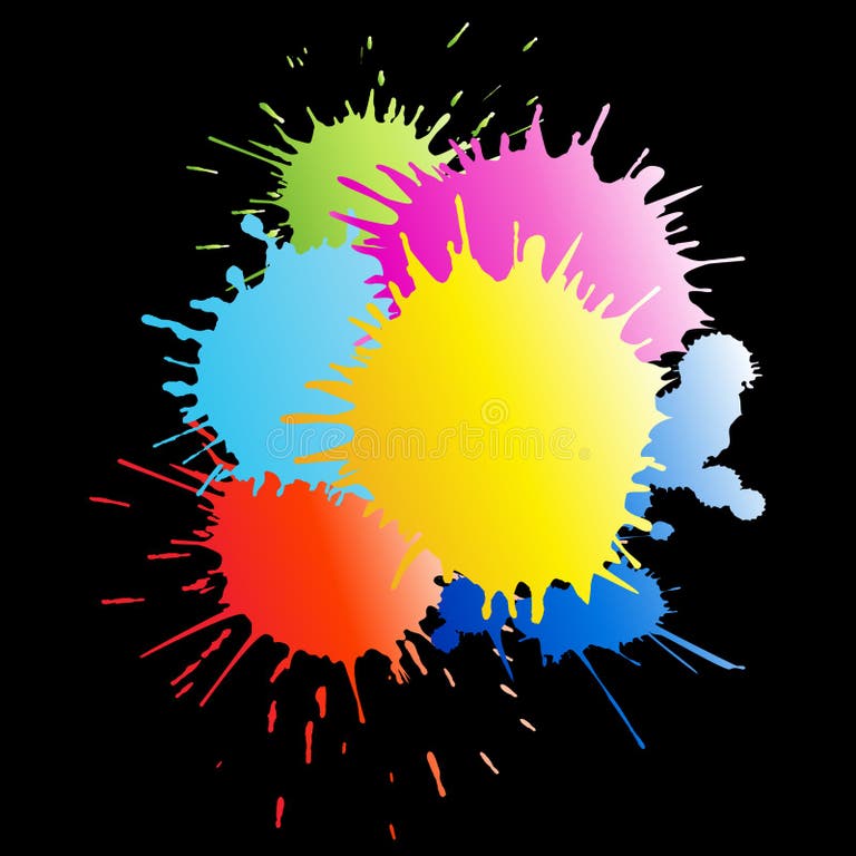 Mess Paint Rainbow Stock Illustrations – 1,518 Mess Paint Rainbow Stock ...
