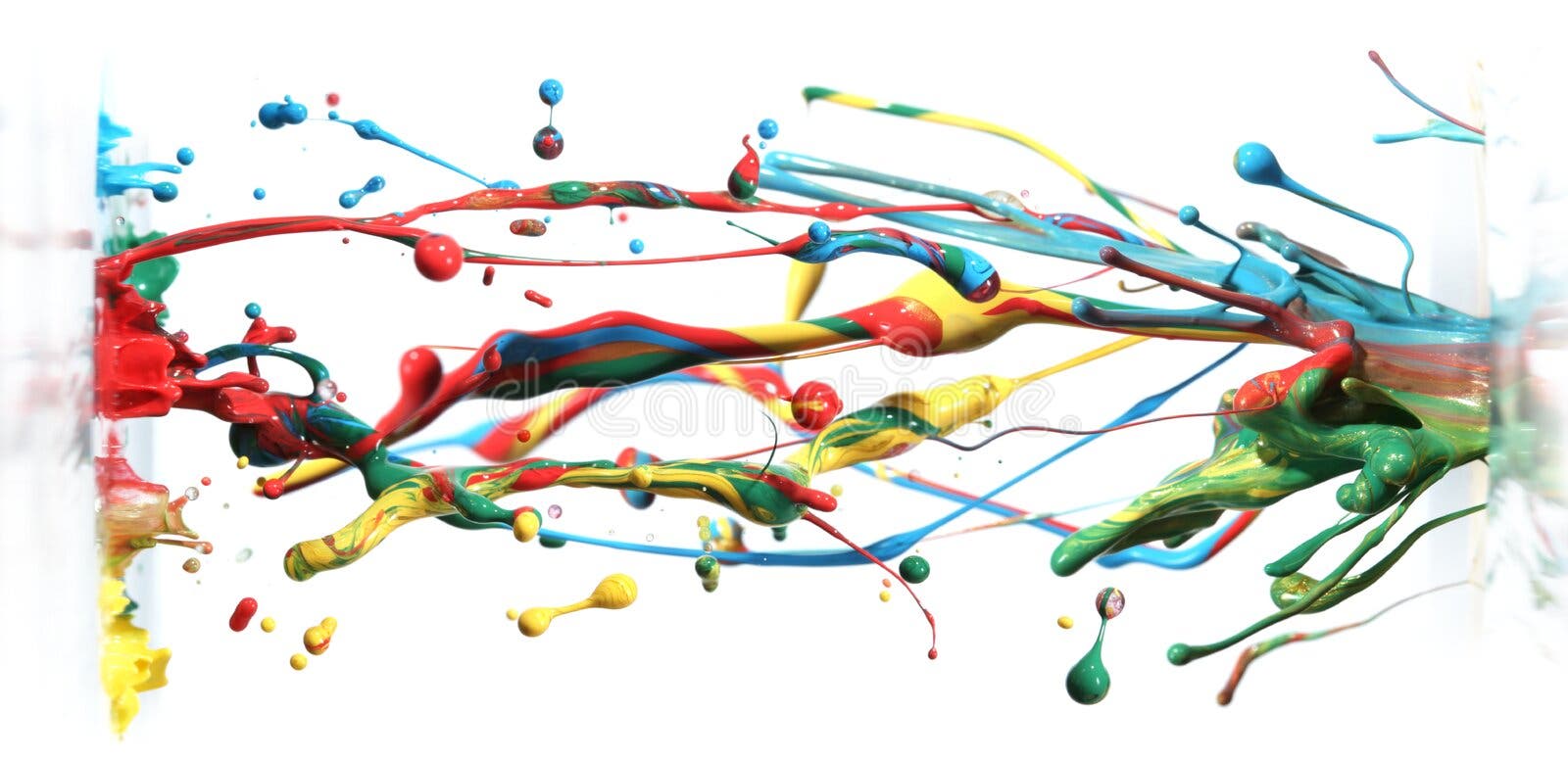 Colorful paint splashing stock image. Image of creativity - 24250183
