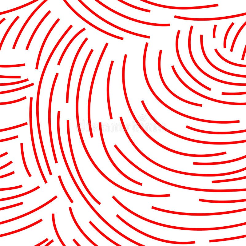 Colorful Painted Simple Line Pattern Variation Stock Illustration ...