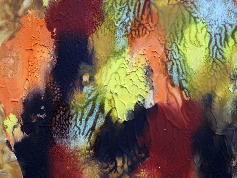 Colorful Painted Surface Texture Stock Image - Image of paint, surface ...