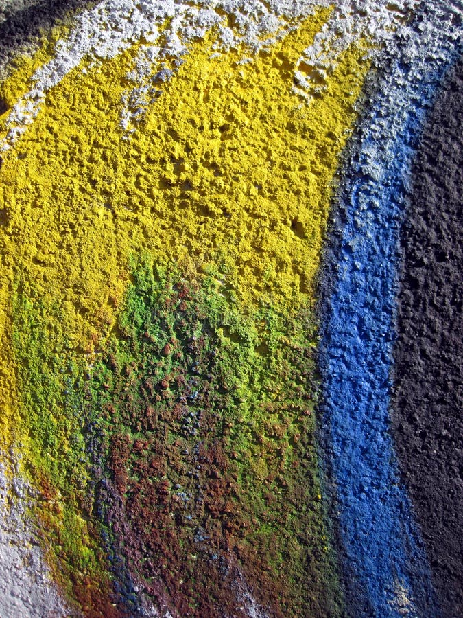 Colorful painted wall stock image. Image of painted, pattern - 32272071