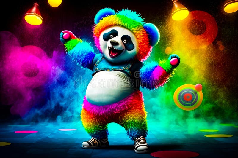 Panda Dancing Stock Illustrations – 347 Panda Dancing Stock ...